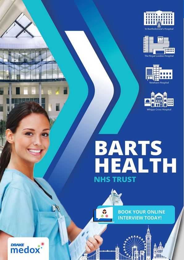 Barts Health is recruiting now! - 2022 - Catalog - Page 1