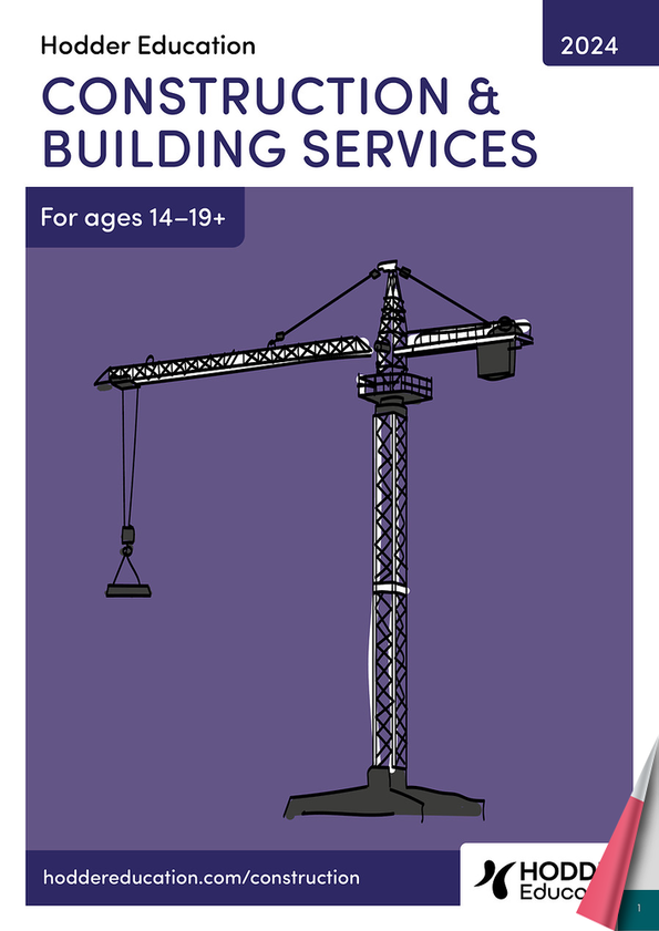 Hodder Education Construction 2024 Catalogue - Flipbook - Page 1