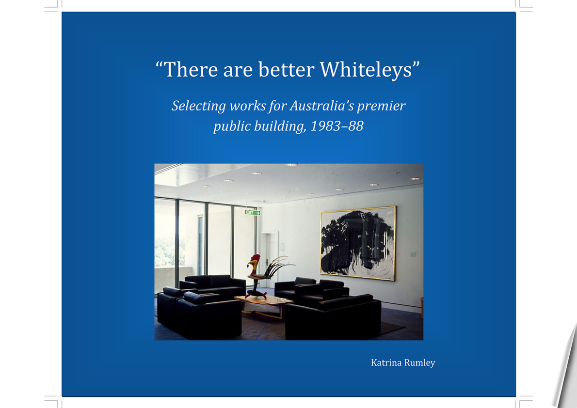 Rumley Parliament House art Book 24.4.24 combined 1 - Book - Page 1